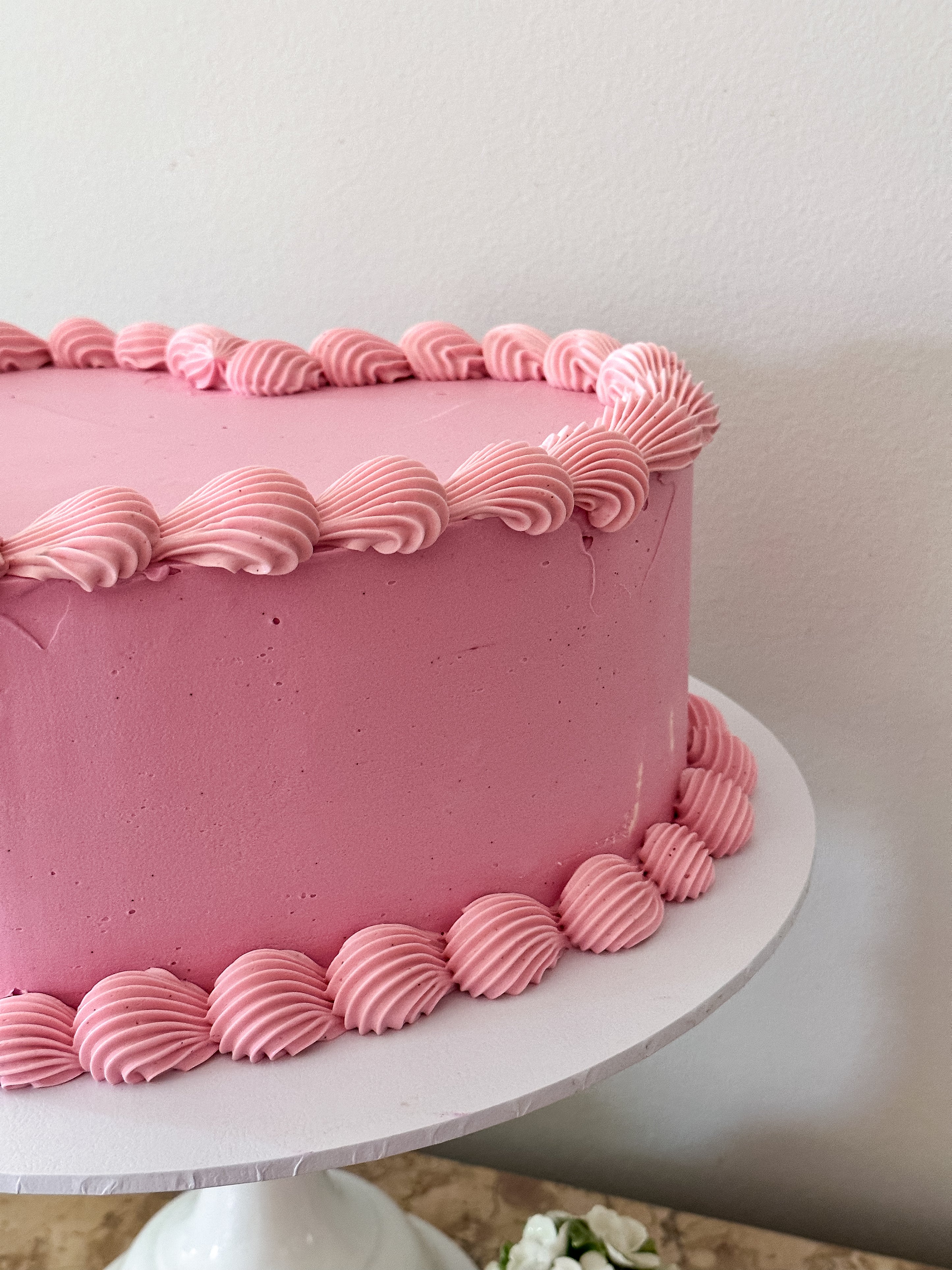 Coco Retro Heart Cake – Willow George Cake Co